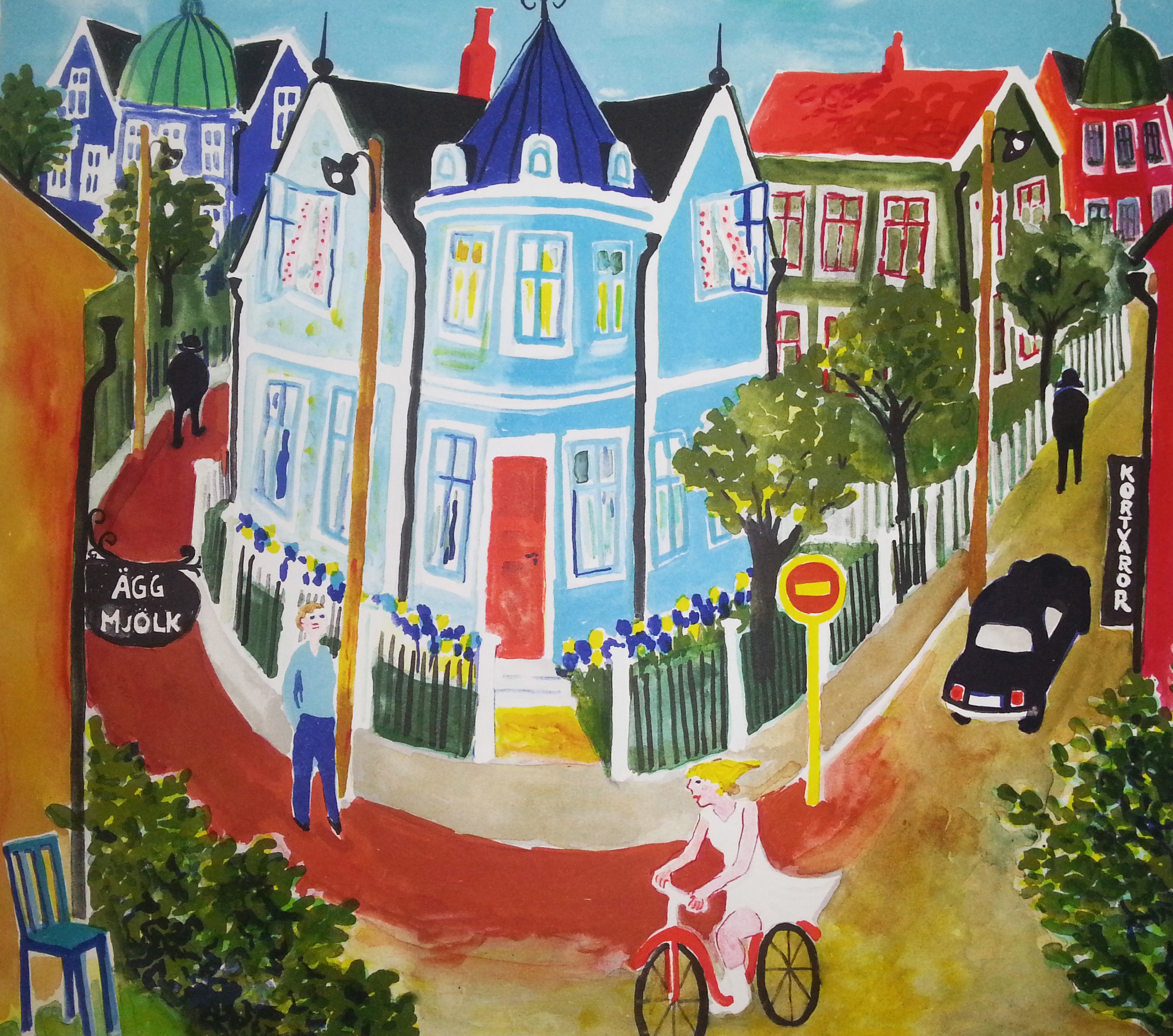 Anders Hultman - Å Hoj | Litografi | Fri frakt | Galleristockholm.se