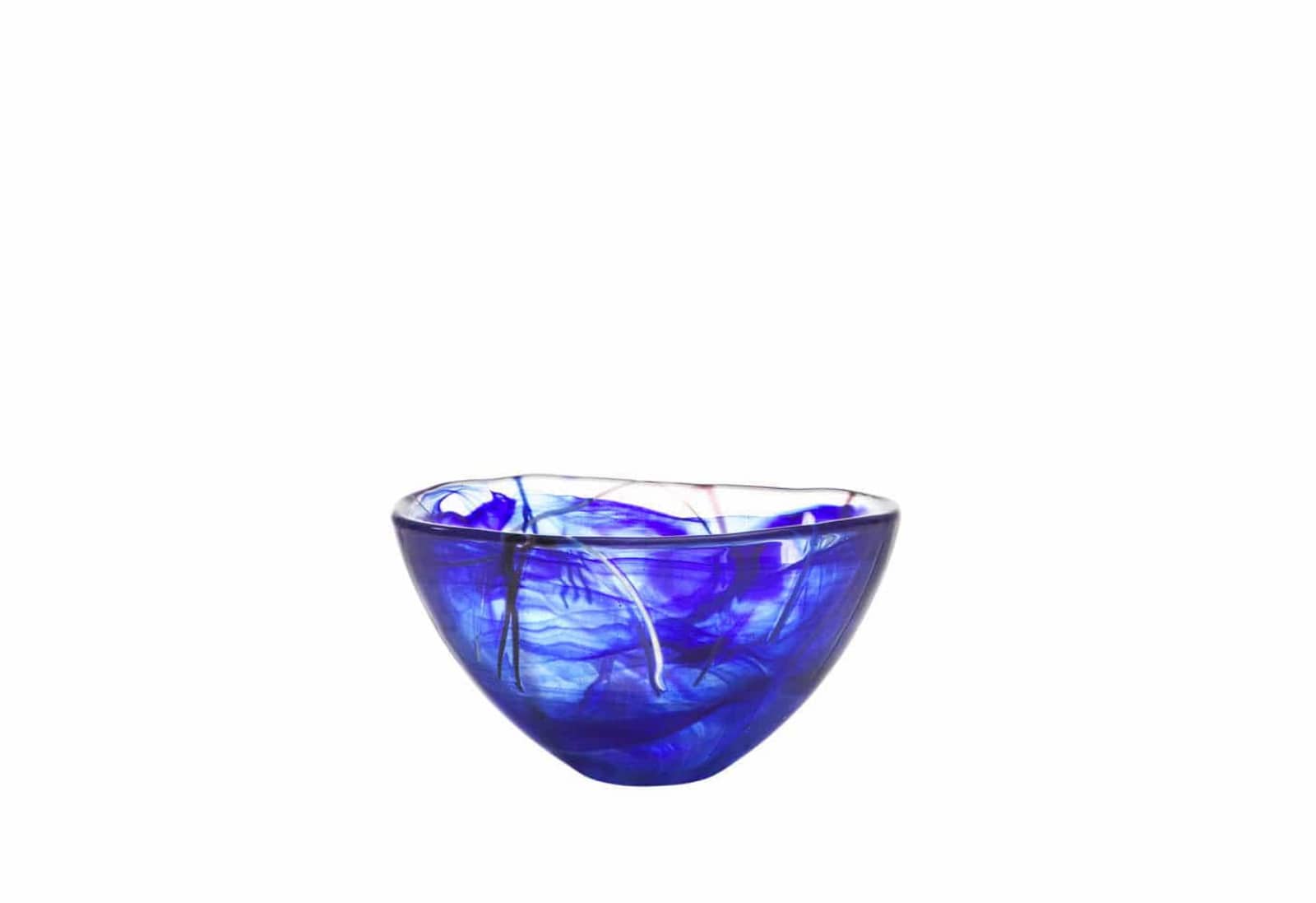 Anna Ehrner - Contrast blå | Kosta Boda | Skål - Blå | GalleriStockholm