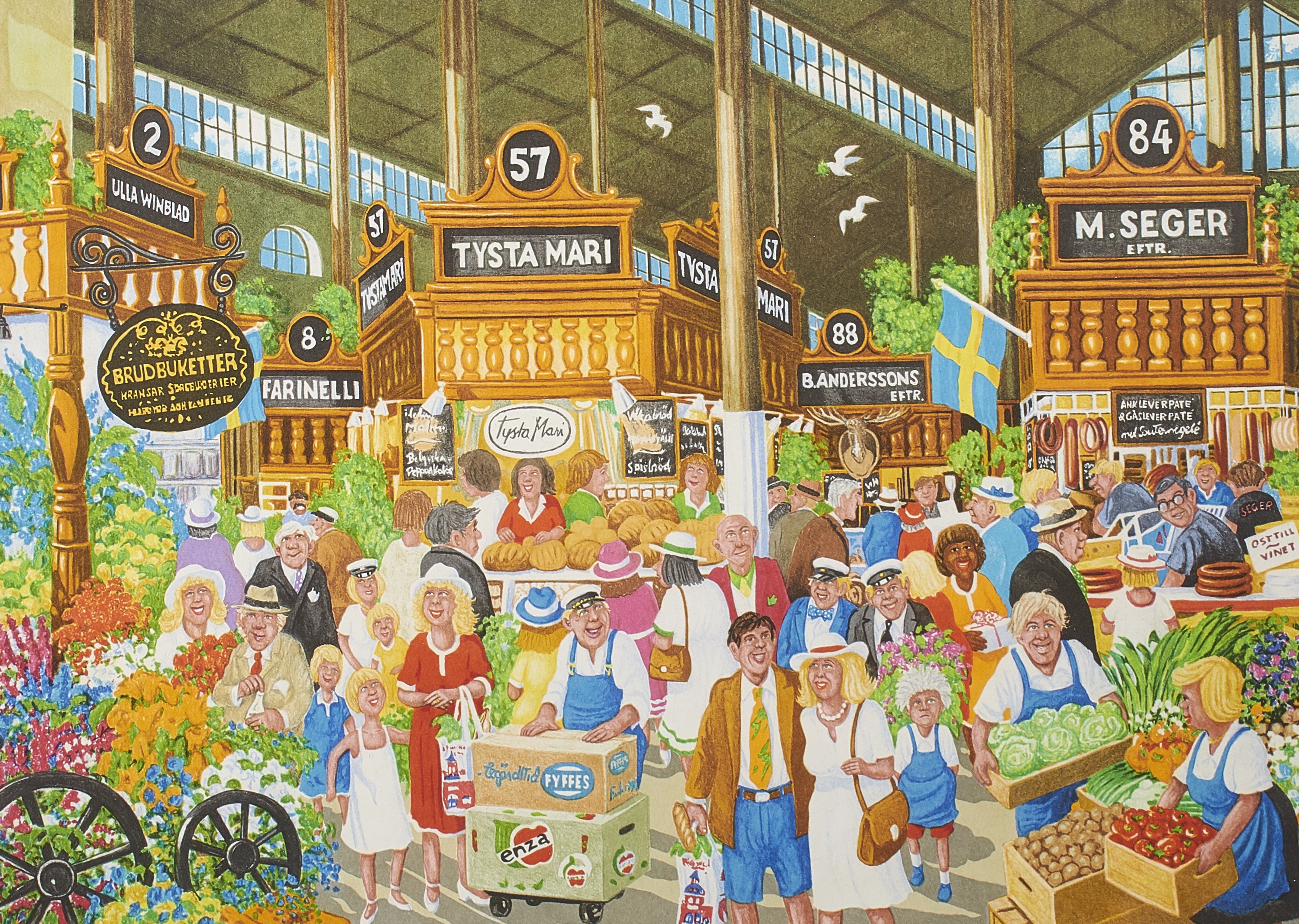 Bert Håge Häverö | Litografier | ÖSTERMALMS SALUHALL | Galleristockholm.se