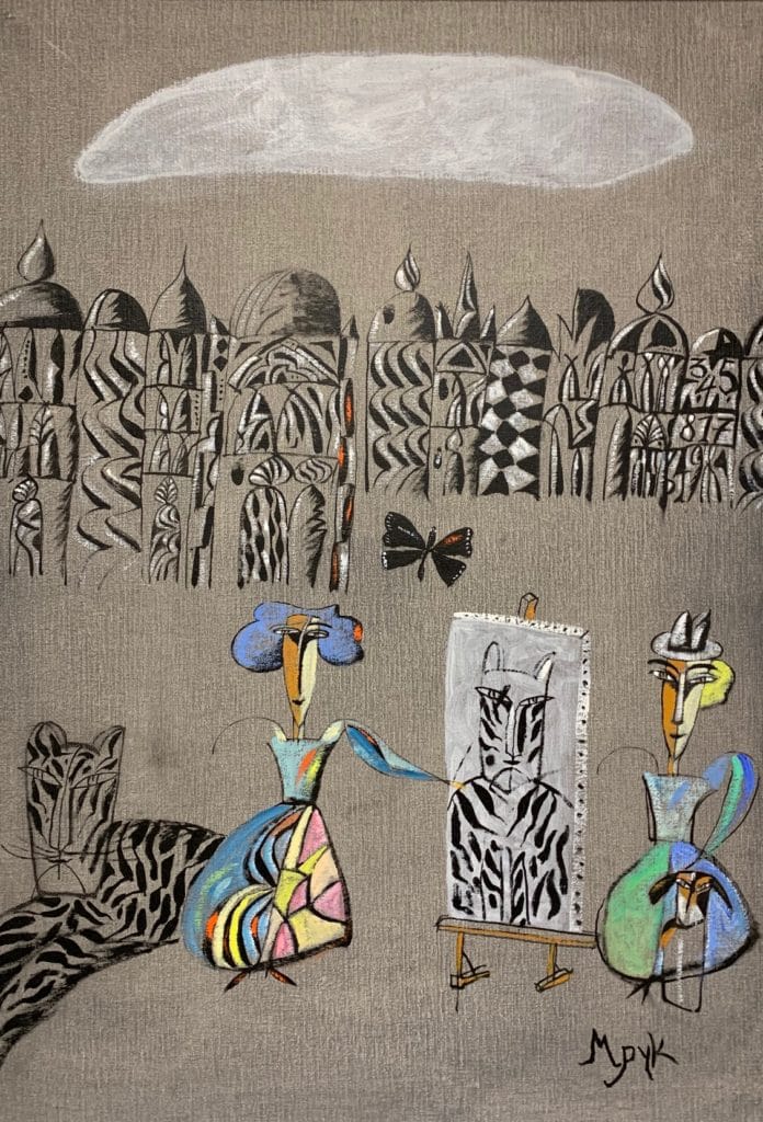 Madeleine Pyk - Cirkus - Litografier - Fri frakt - GalleriStockholm.se