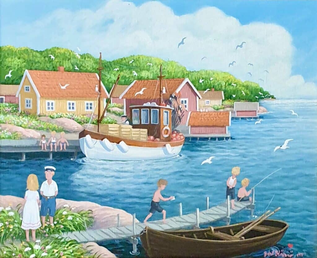 Bert Håge Häverö | Oljemålningar | Köpa konst | Galleristockholm.se