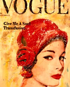 Maria Larkman - Give Me A Soul Transfusion | Mixed Media | Köpa konst